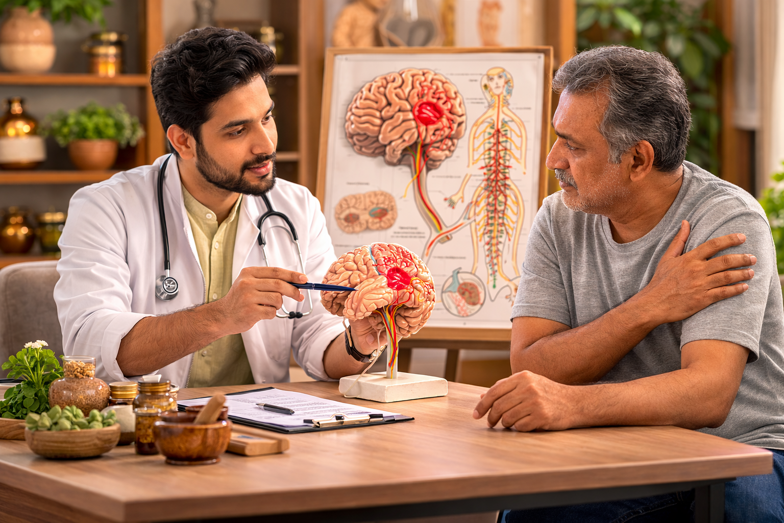 Ayurveda supports stroke recovery by improving circulation ...
